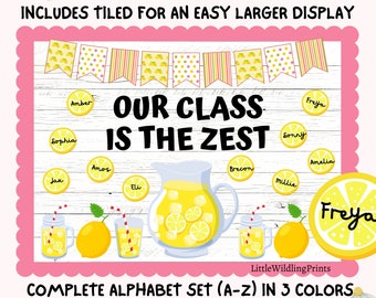 End of Year Bulletin Board Kit Summer Bulletin Boards Digital Lemon ...