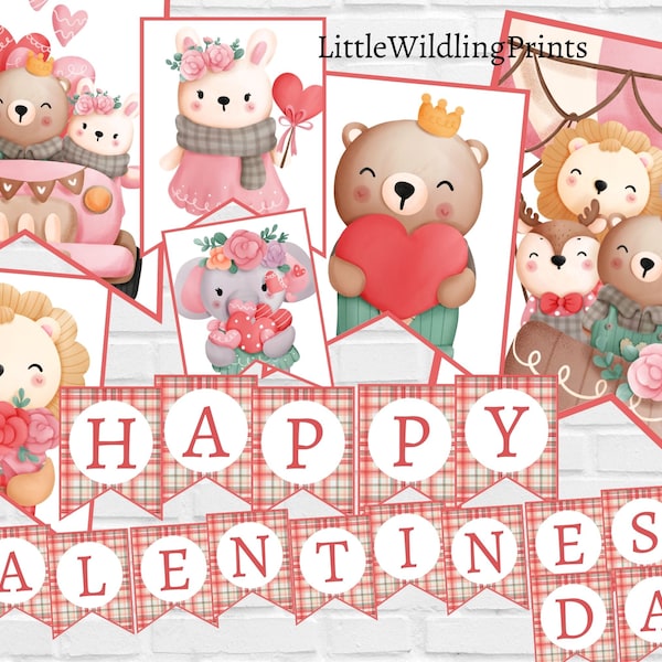 Pink Valentines Decor - Etsy