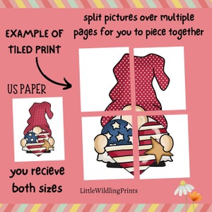 Ladybugs Spring Gnome Bulletin Board Display Custom Any Words Printable ...