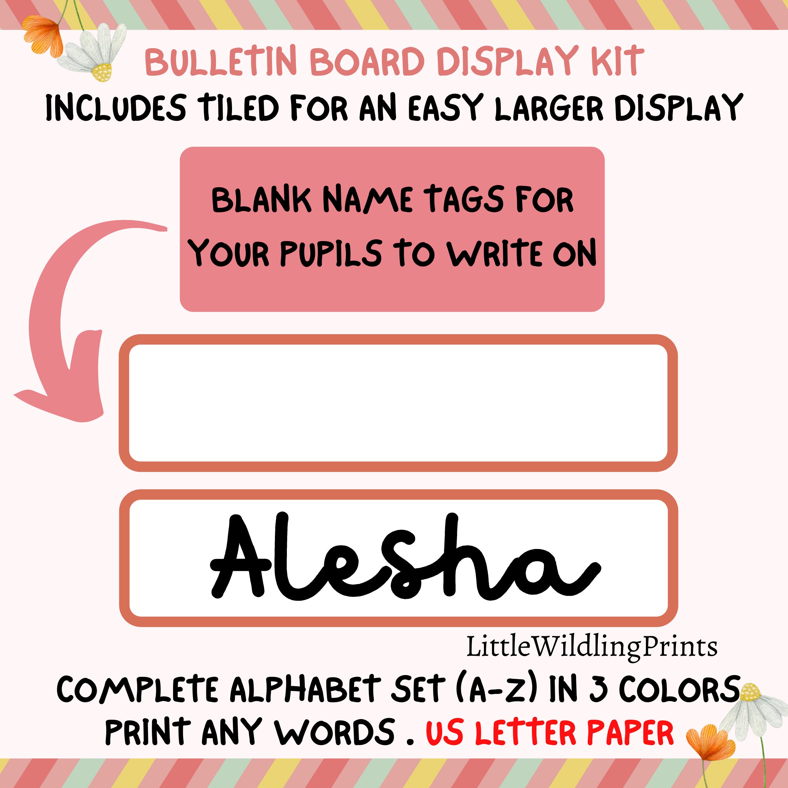 Birthday Gnomes Bulletin Board Birthday Display Kit Custom Any Words ...