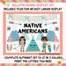 Native Americans Bulletin Board Kit, American Indians First Americans ...