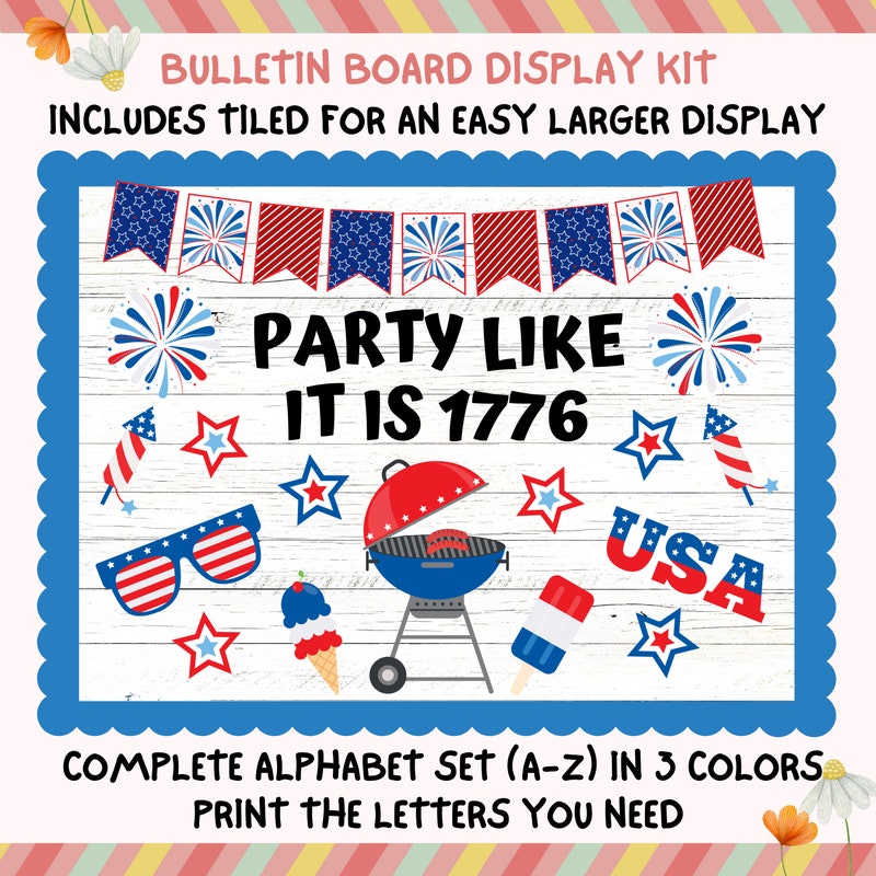 Labor Day Bulletin Board - Etsy