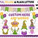 Mardi Gras Gnomes Bulletin Board Parading With My Gnomies Display Kit ...