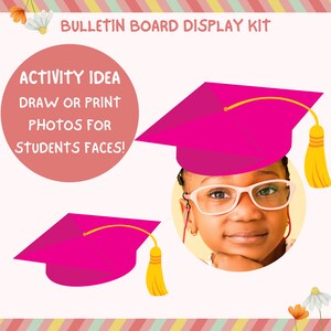 Graduation Bulletin Board Kit, Class of 2024 Bulletin Board, End of ...