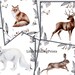 Custom Winter Animals Bulletin Board Banner Woodland Classroom Display ...