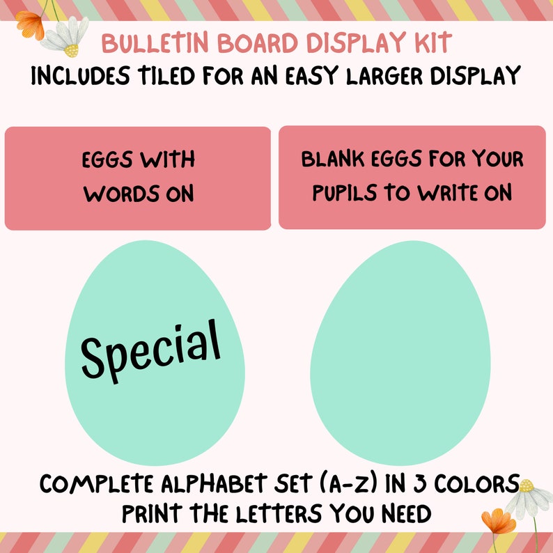 Biblical Affirmation Bulletin Board Kit He is Risen - Etsy