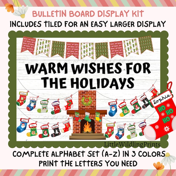 Bulletin Board Set - Etsy