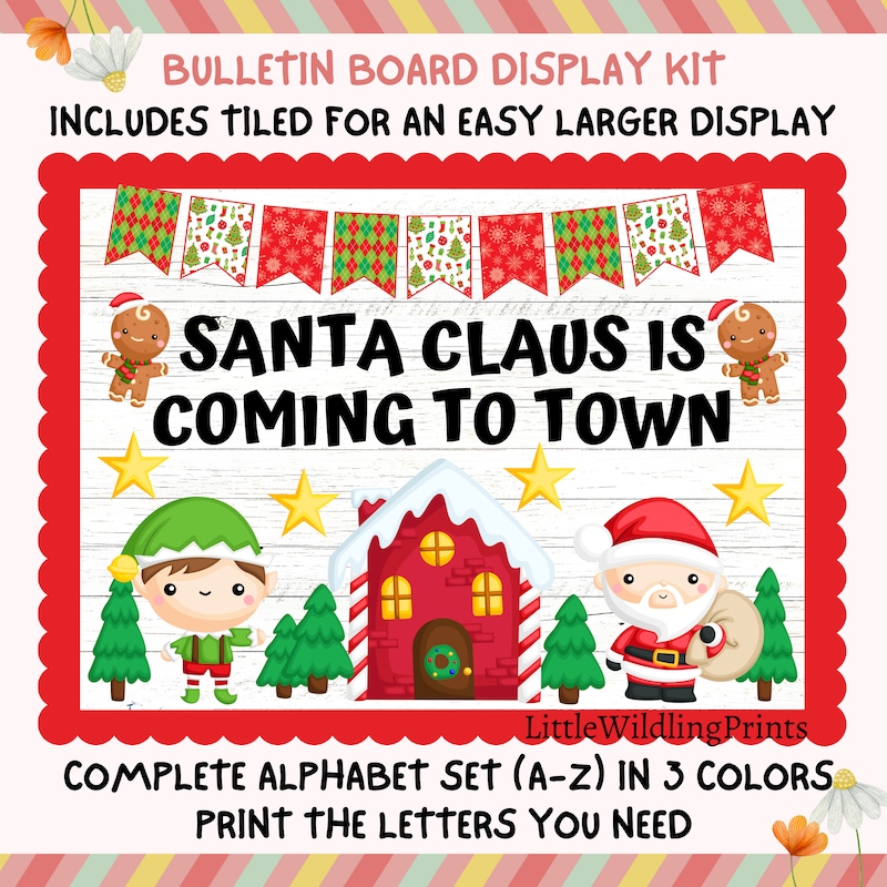 Christmas Bulletin Boards - Etsy