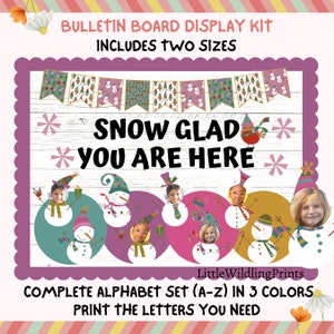 Winter, Snowmen, New Year, Snowman, Winter Bulletin Board Kit, January ...