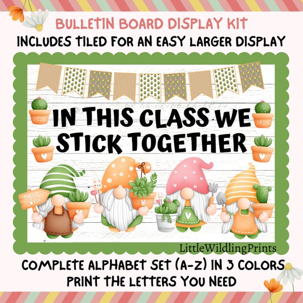 Cactus Classroom Sign - Etsy