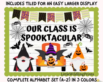 Halloween Bulletin Board Classroom Decor Door Display - Etsy