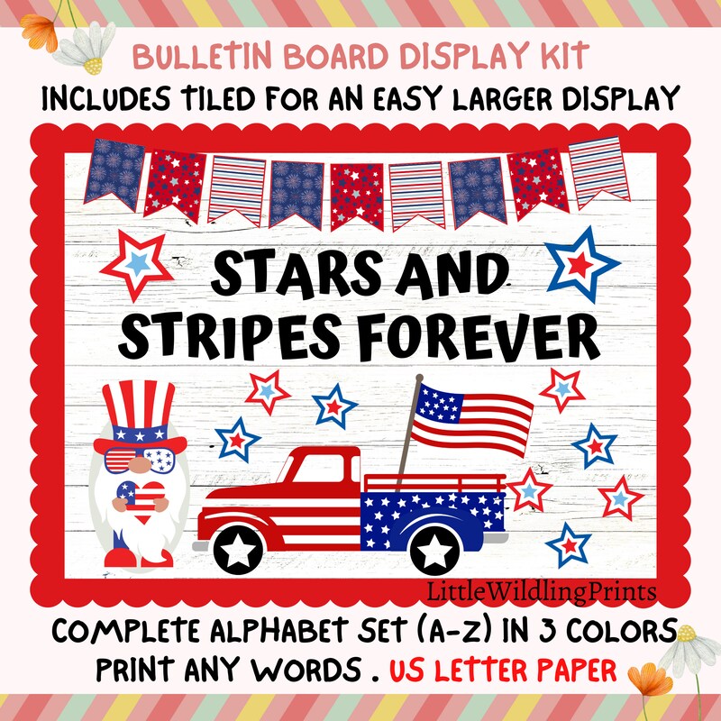 Labor Day Bulletin Board - Etsy