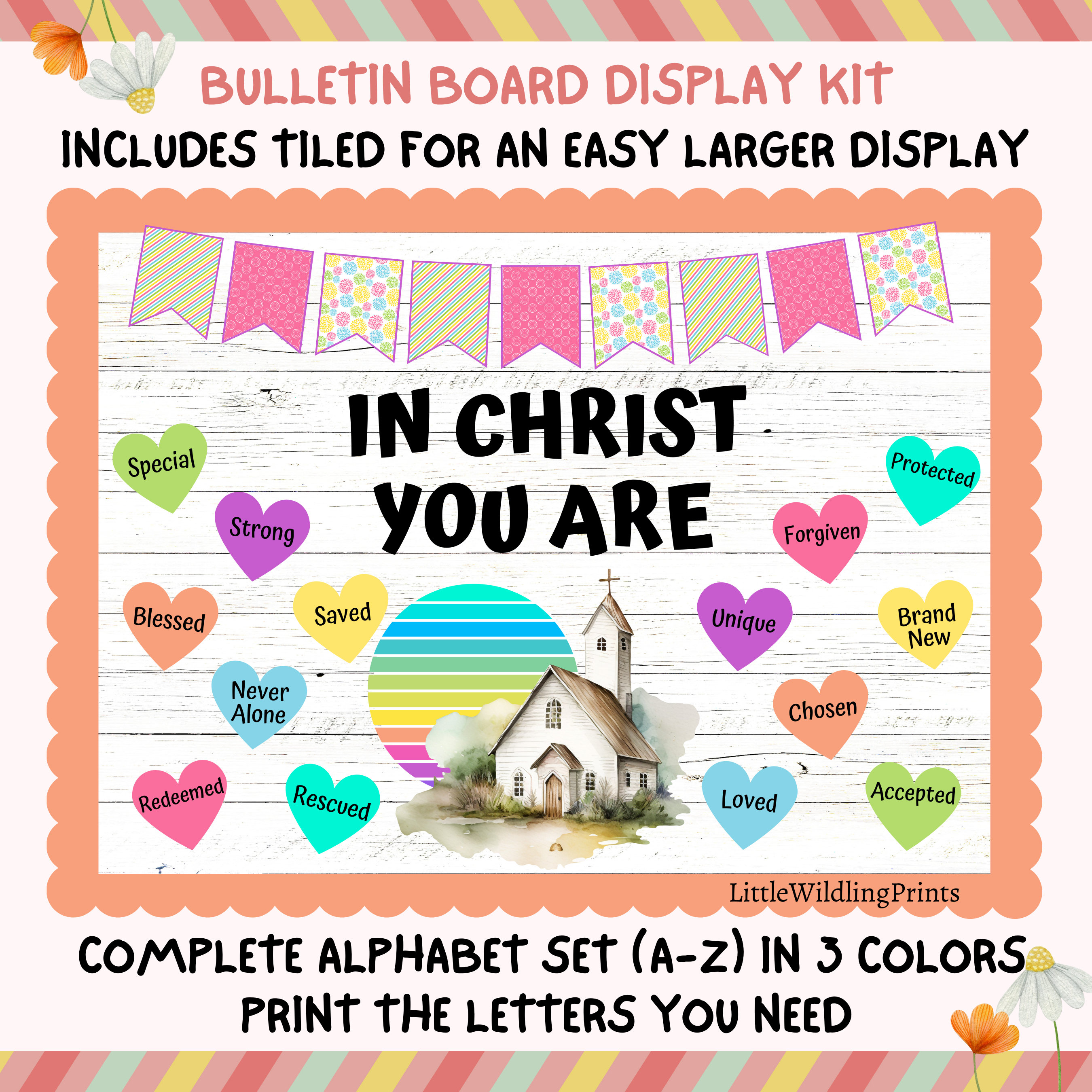 Easy Church Bulletin Board Ideas