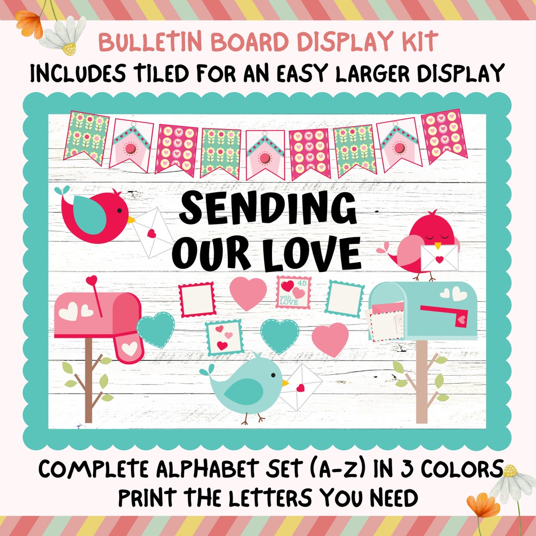 Valentines Day, Love Letters, Post Mail, Birds, February, Bulletin ...