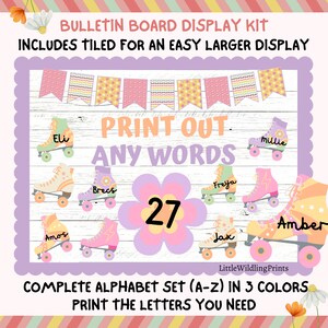 Skating Into Summer Bulletin Board Kit, End of Year Countdown Bulletin ...