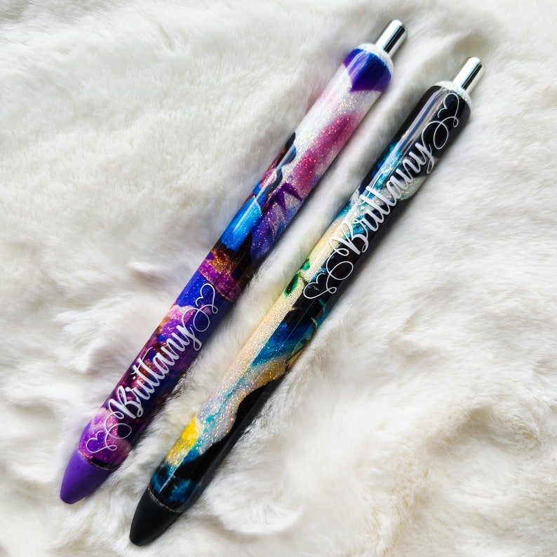 Cartoon Princess Custom Pen Glitter Pen Refillable Pen - Etsy