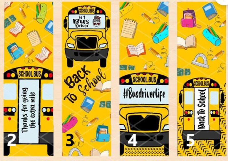 School Bus Driver Custom Pen| Glitter Pen| Refillable Pen| Custom ...