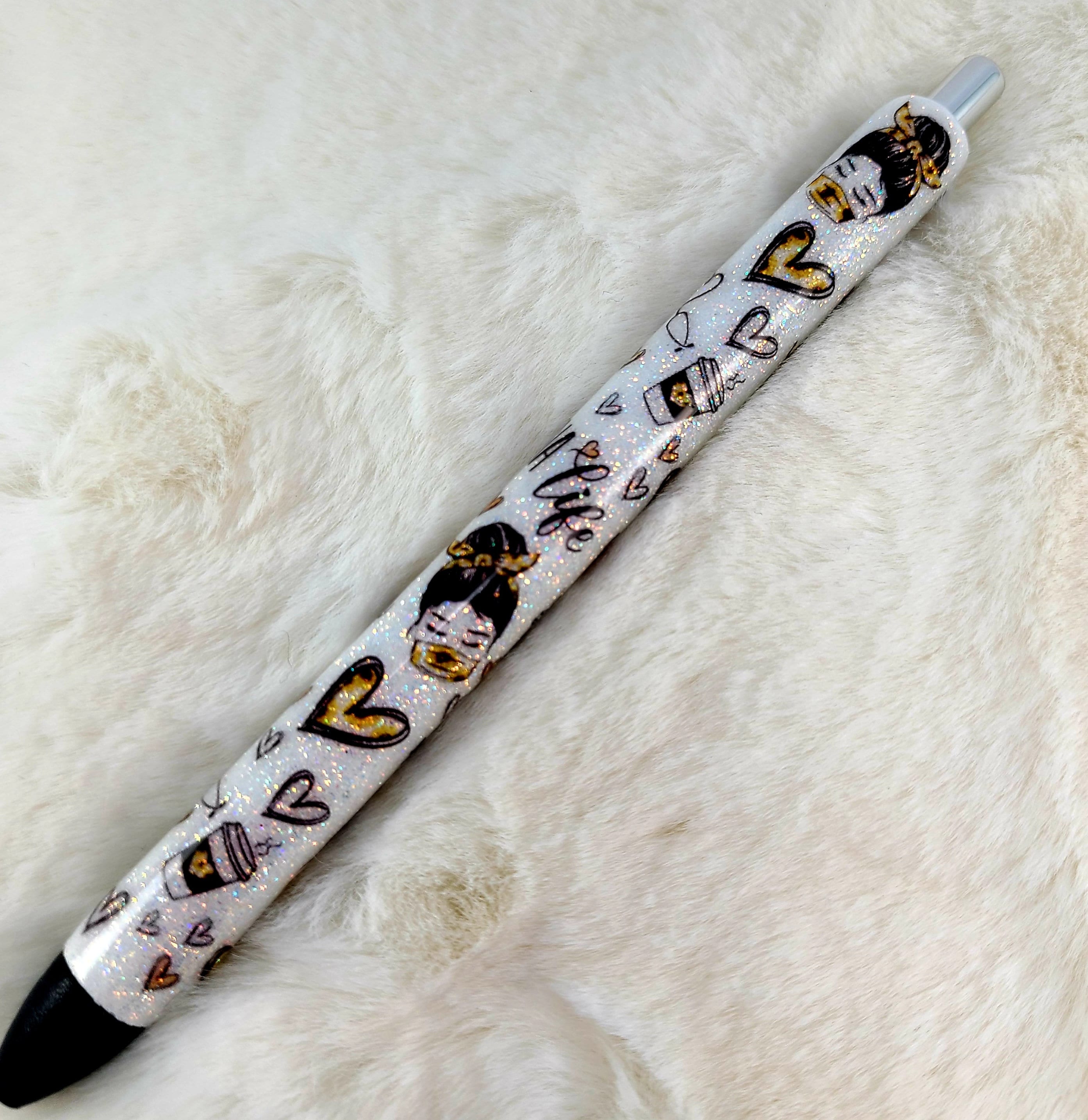 CNA Custom Pen Nurse Custom Pen Glitter Pen Refillable Pen - Etsy