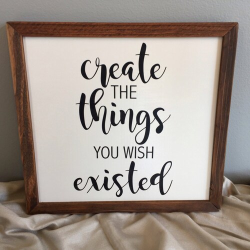 Create the Things You Wish Existed SVG Crafting Craft Room - Etsy