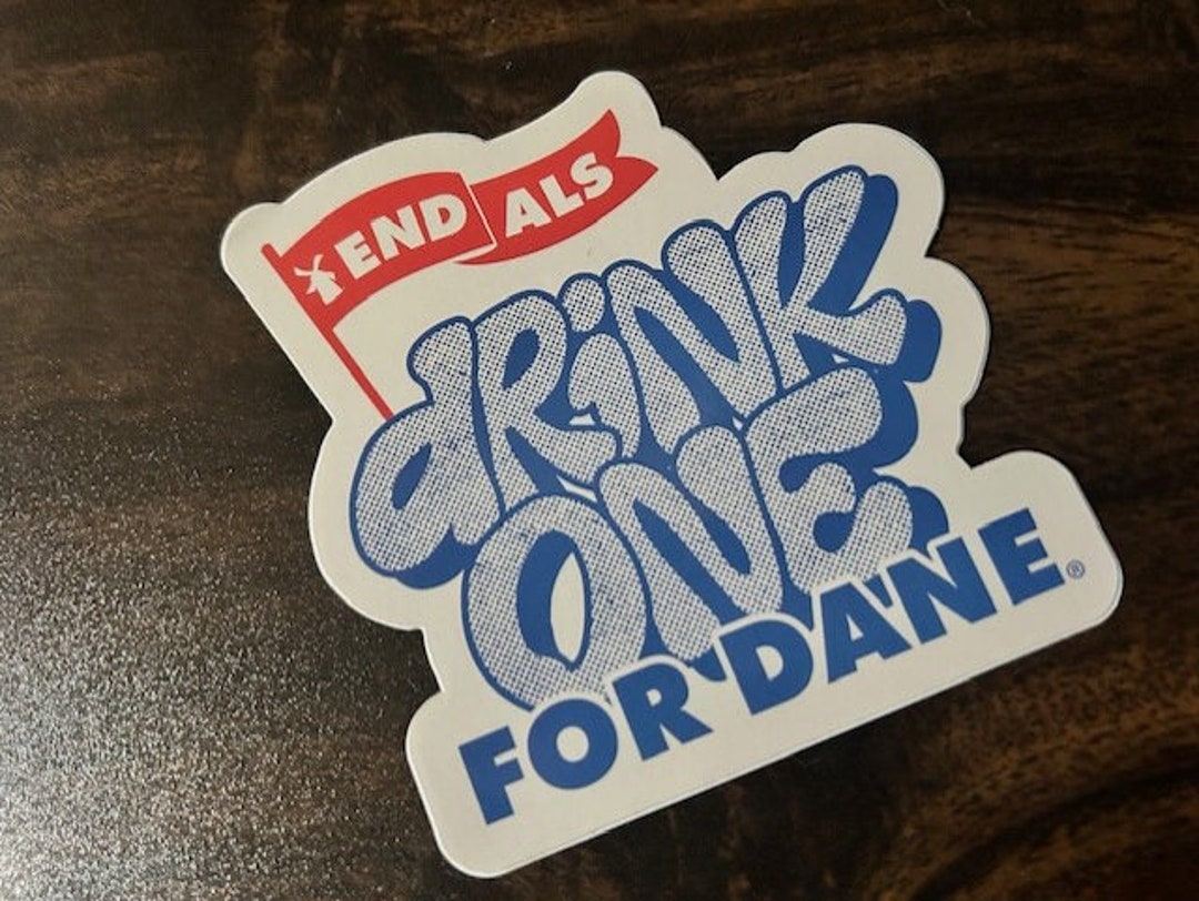 Dutch Bros Drink One for Dane Sticker Released May 2024 - Etsy