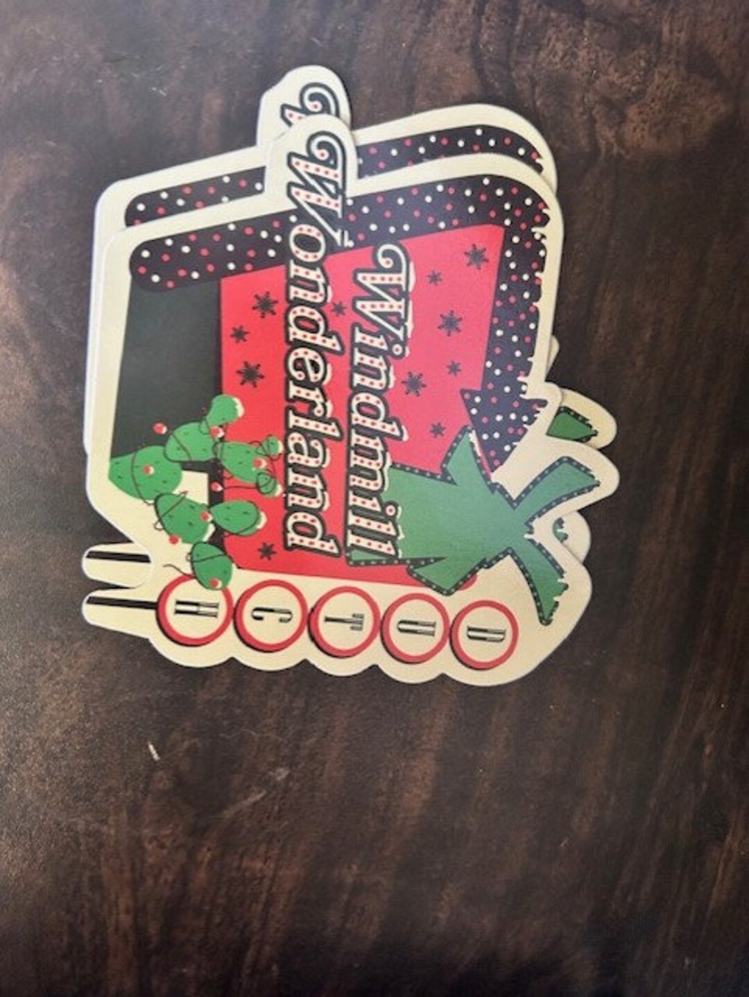 Dutch Bros Windmill Wonderland Sticker Released December 2023 - Etsy