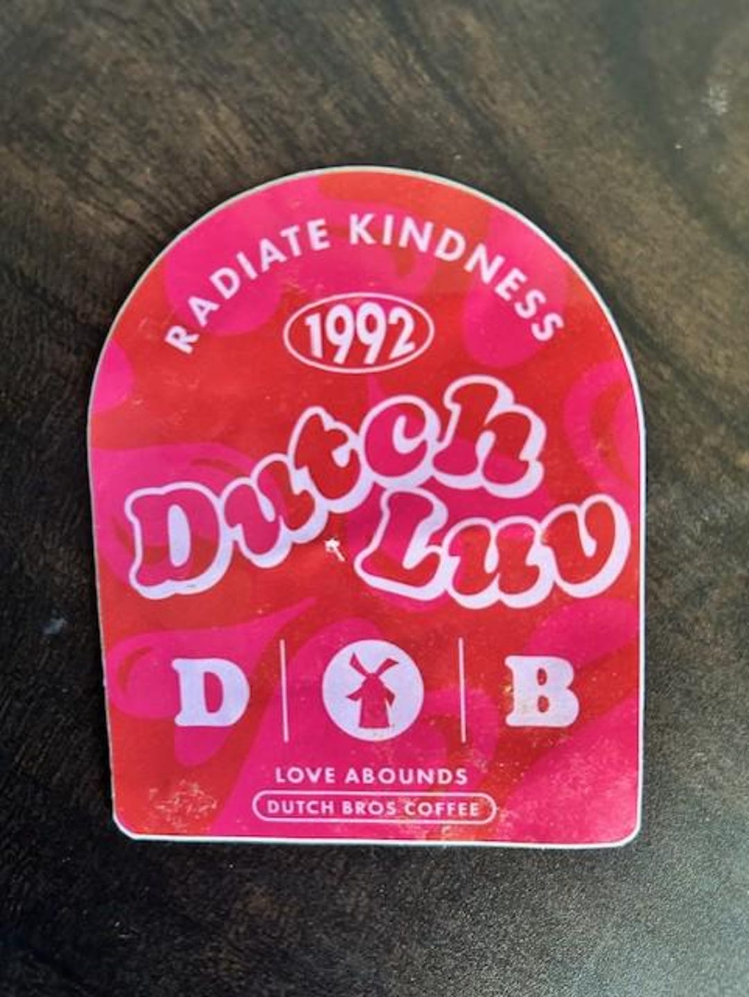 Dutch Bros Dutch Luv Sticker Released Feb 2022 - Etsy