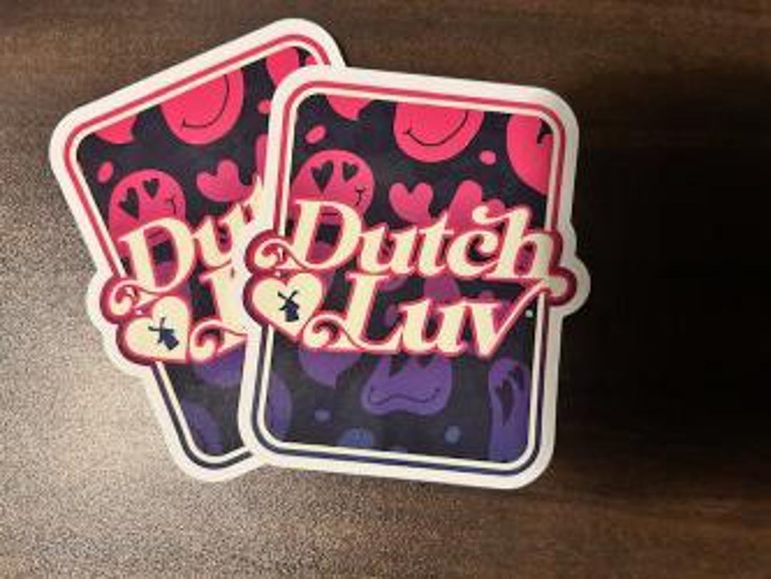 Dutch Bros Dutch Luv Sticker Released Feb 2025 - Etsy