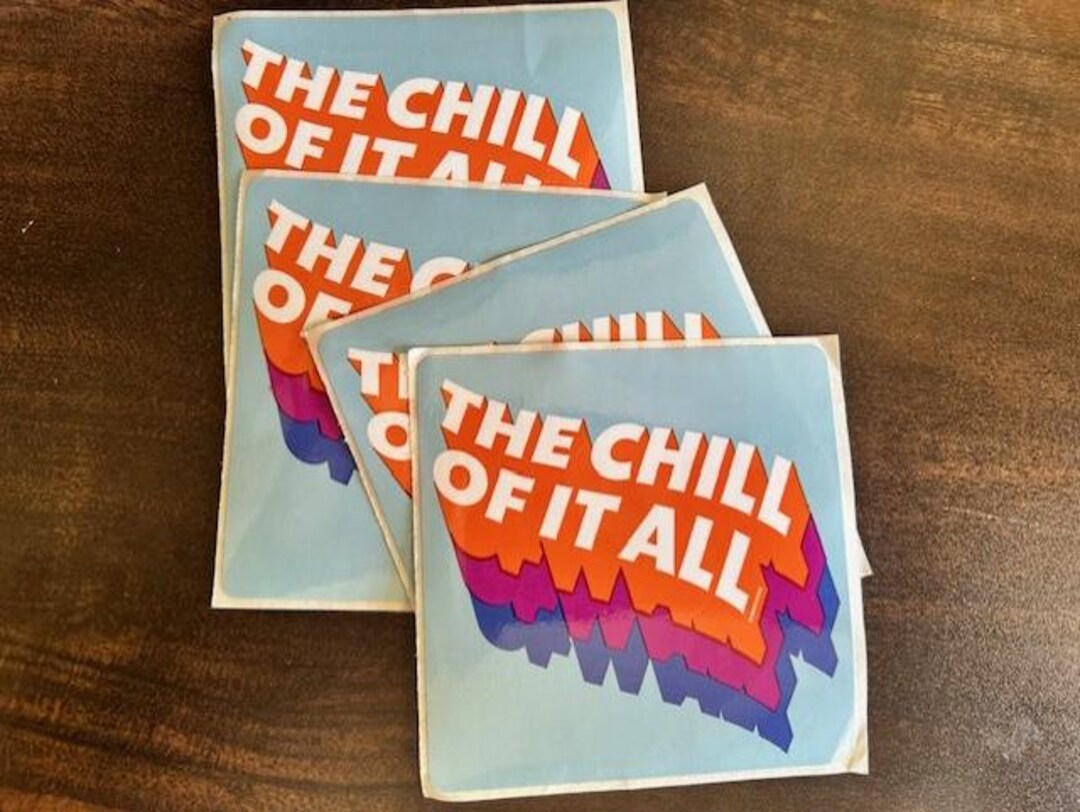 The Chill of It All Sticker Released by Starbucks - Etsy