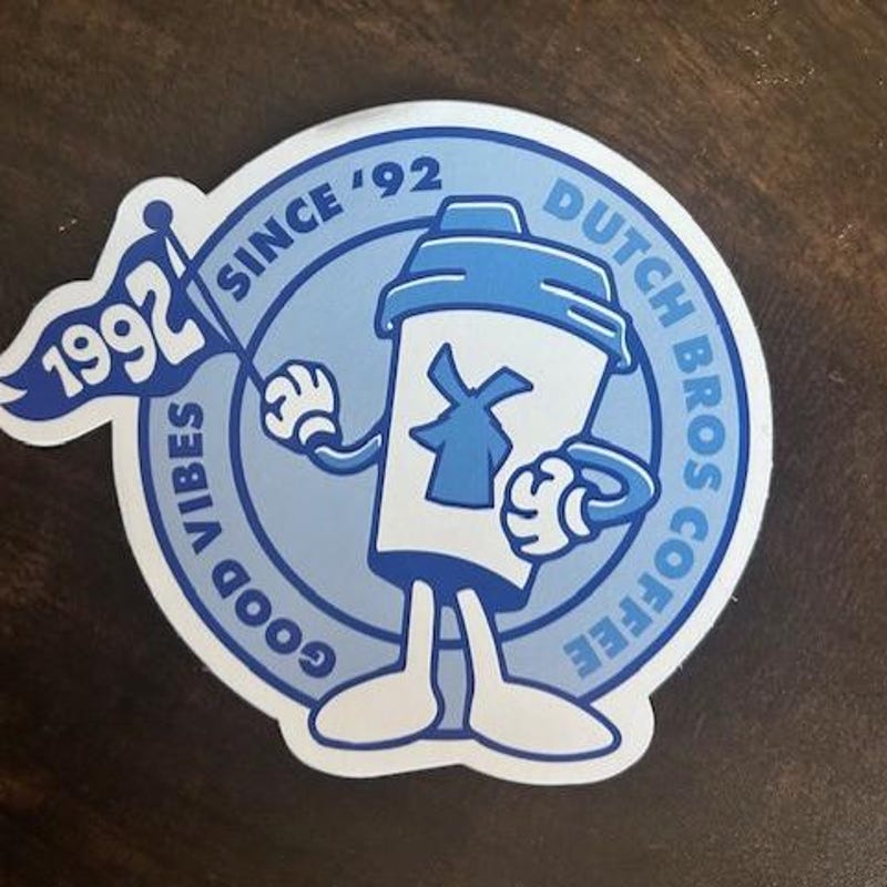 Dutch Brothers Coffee Stickers - Etsy