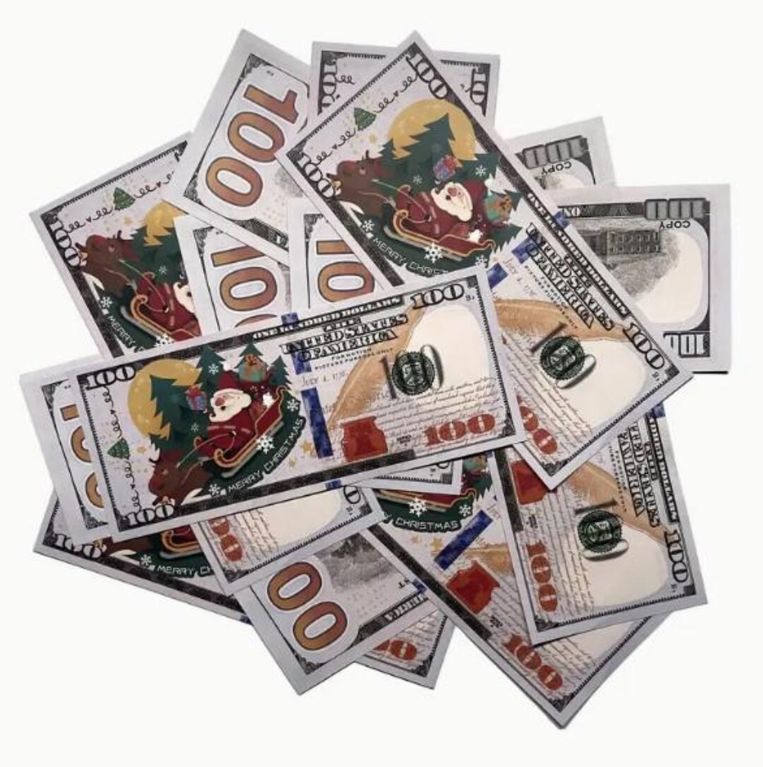 Santa Cash - Etsy
