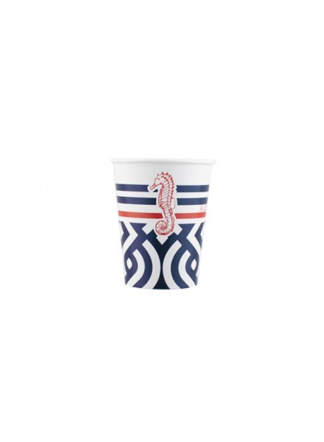 The 8 Biodegradable Cardboard Cups Portofino Sea Theme - Etsy