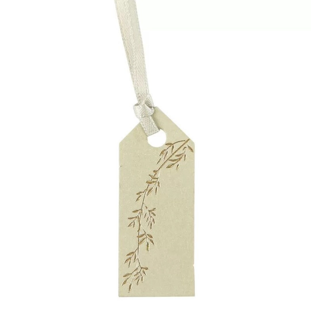 The 10 Sage Green Twig Labels for Dragees Box and Guest Gift - Etsy