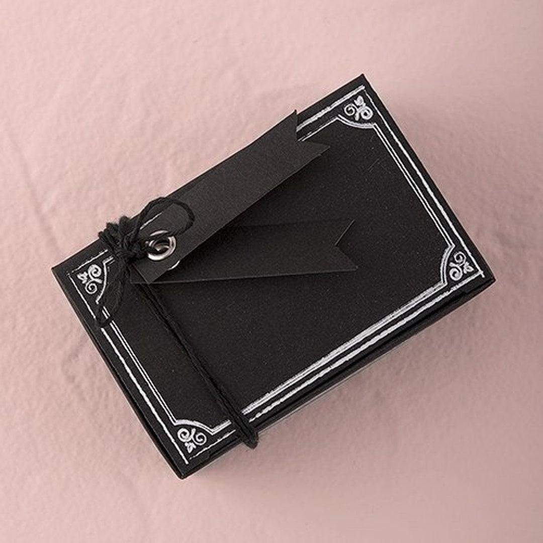 The Vintage Slate Dragee Box (x10) - Etsy