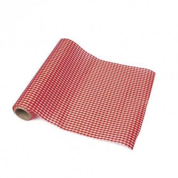 The red vichy table path | Etsy
