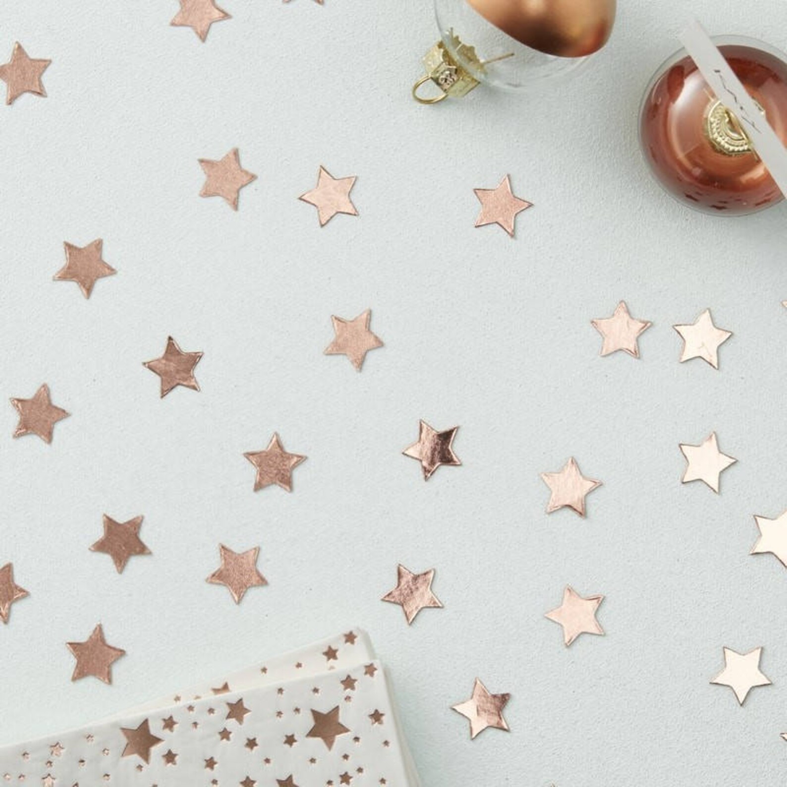 Copper Star Table Confetti - Etsy