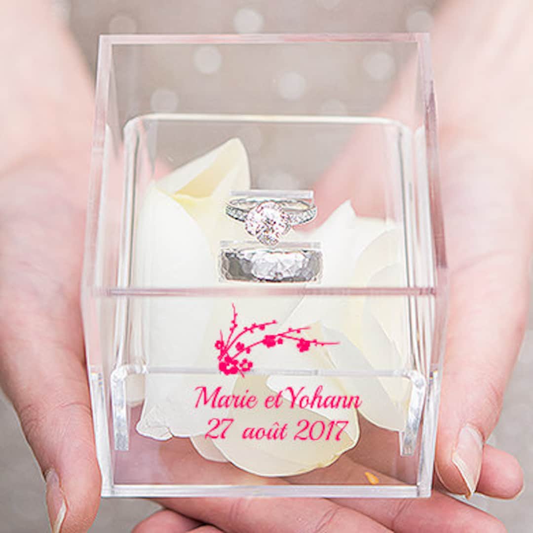 The Custom Plexiglas Cube Rings - Etsy