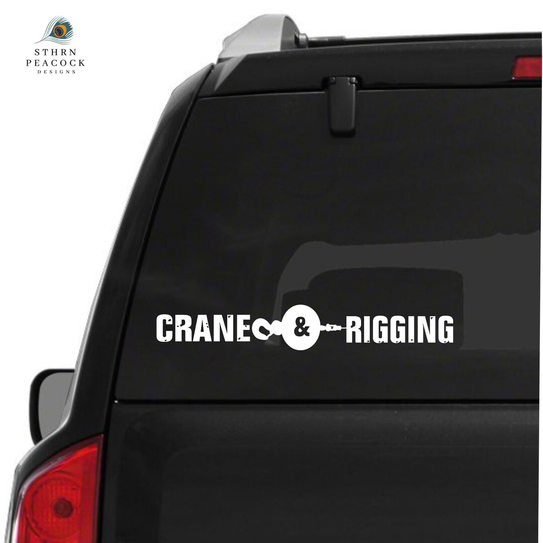 Crane Operator Decals - Etsy