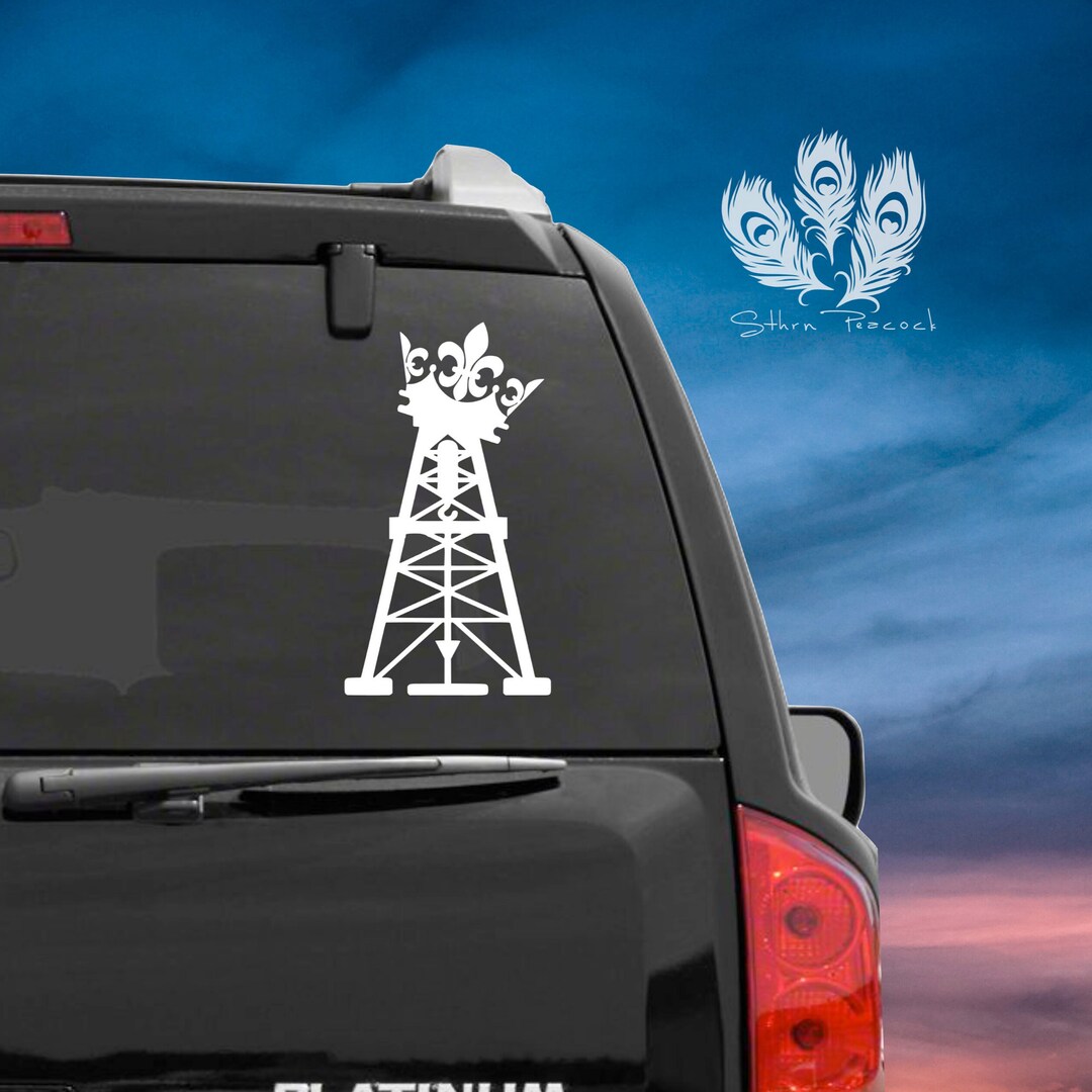 Oil Rig Princess Crown Vinyl Decal Sticker / Oil Rig / - Etsy