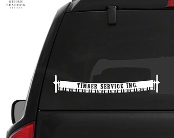Crosscut Saw Decal - Etsy