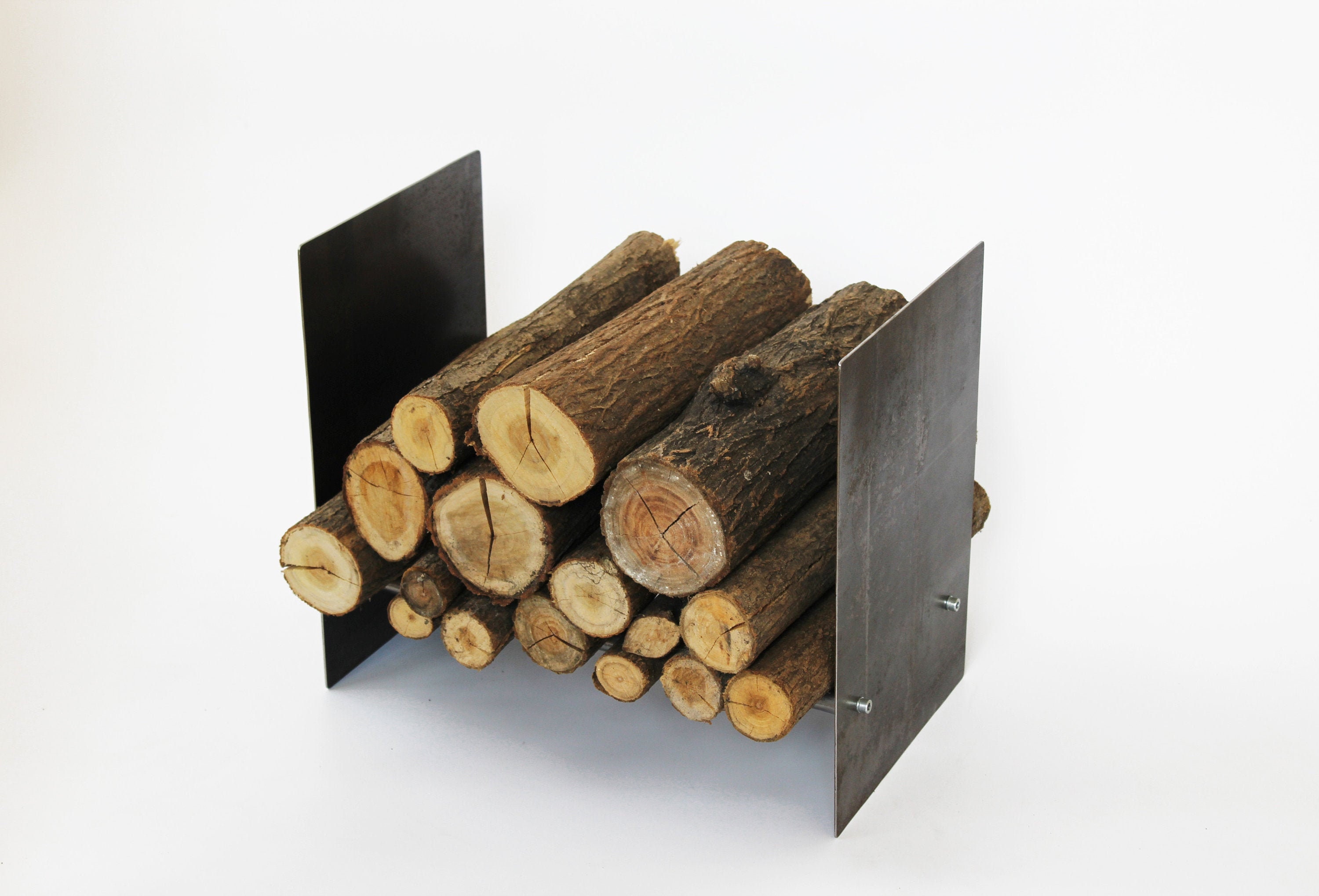 Firewood Rack Indoor Fire Wood Holder Housewarming Gift Modern - Etsy