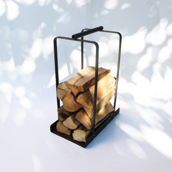 Firewood Rack With Handle - Etsy