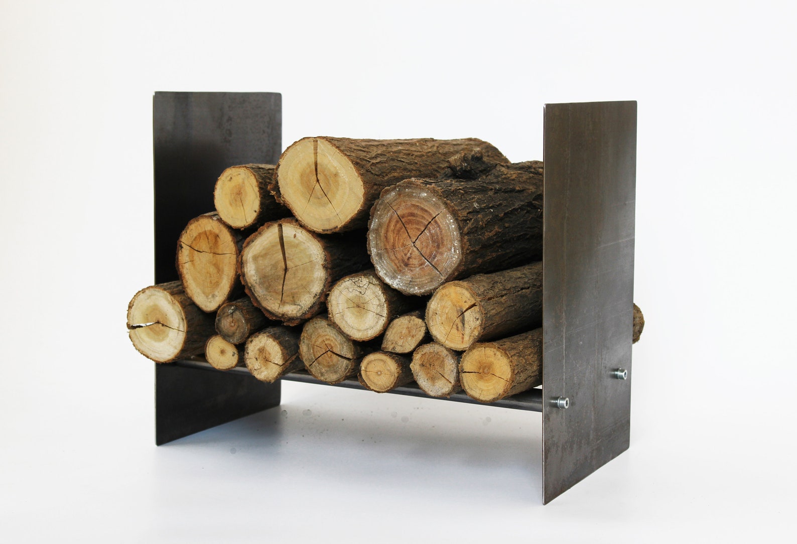 Firewood Rack Indoor Fire Wood Holder Housewarming Gift Modern - Etsy