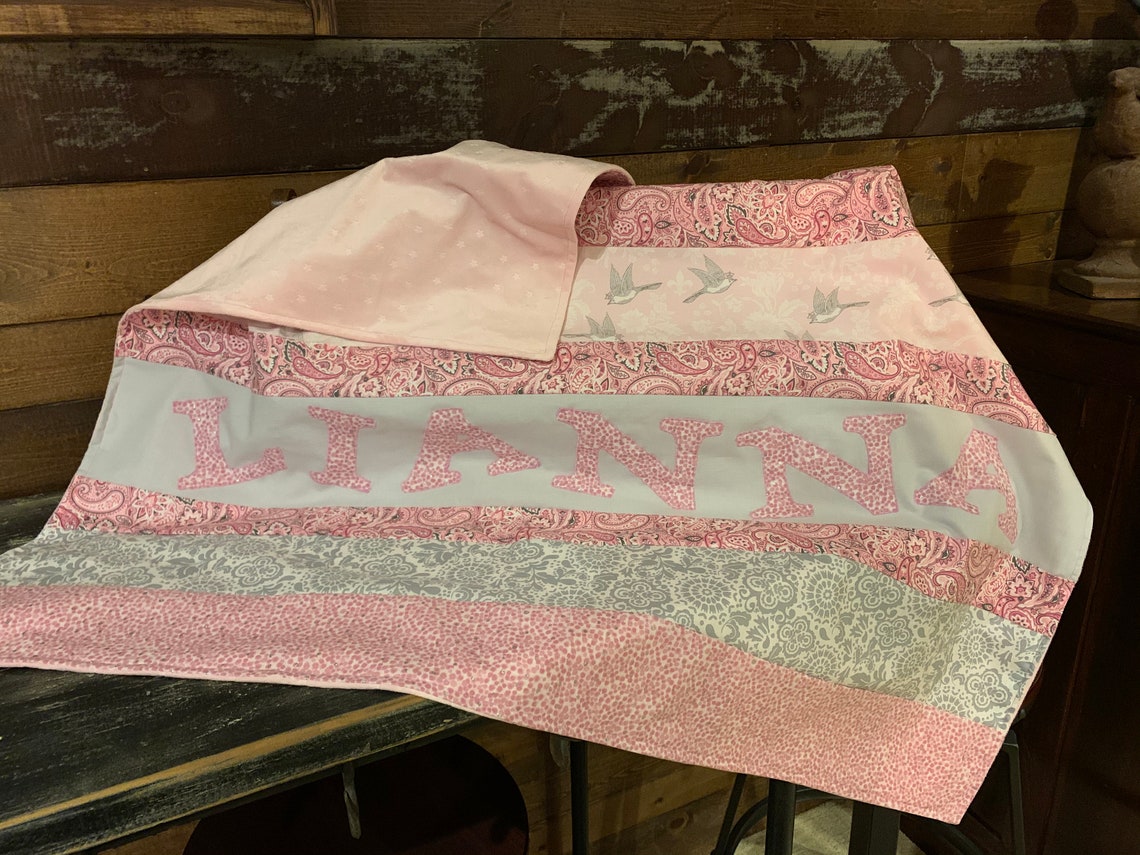 Personalize Custom Made to Order Baby Blankets Quilts - Etsy