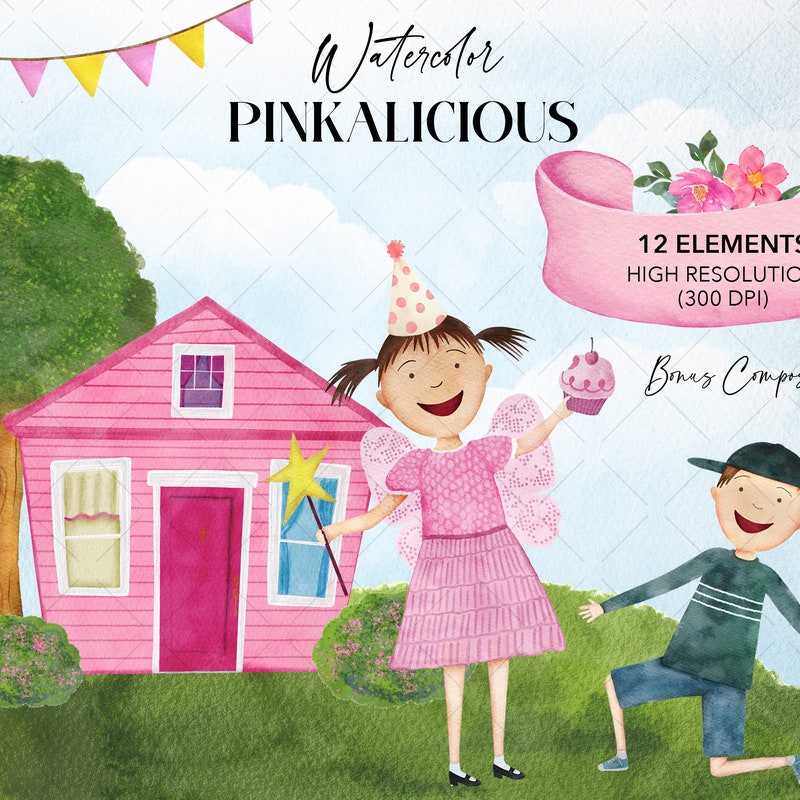 Pinkalicious Crafts - Etsy UK