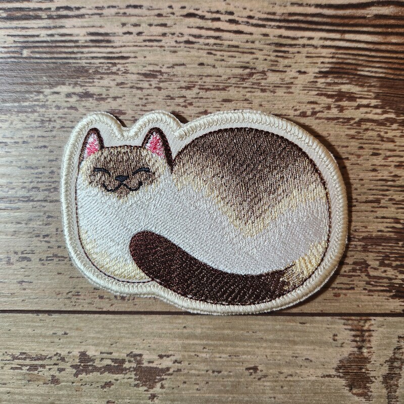 Cat Embroidery Patch - Etsy