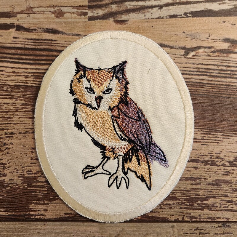 Owl Iron On - Etsy