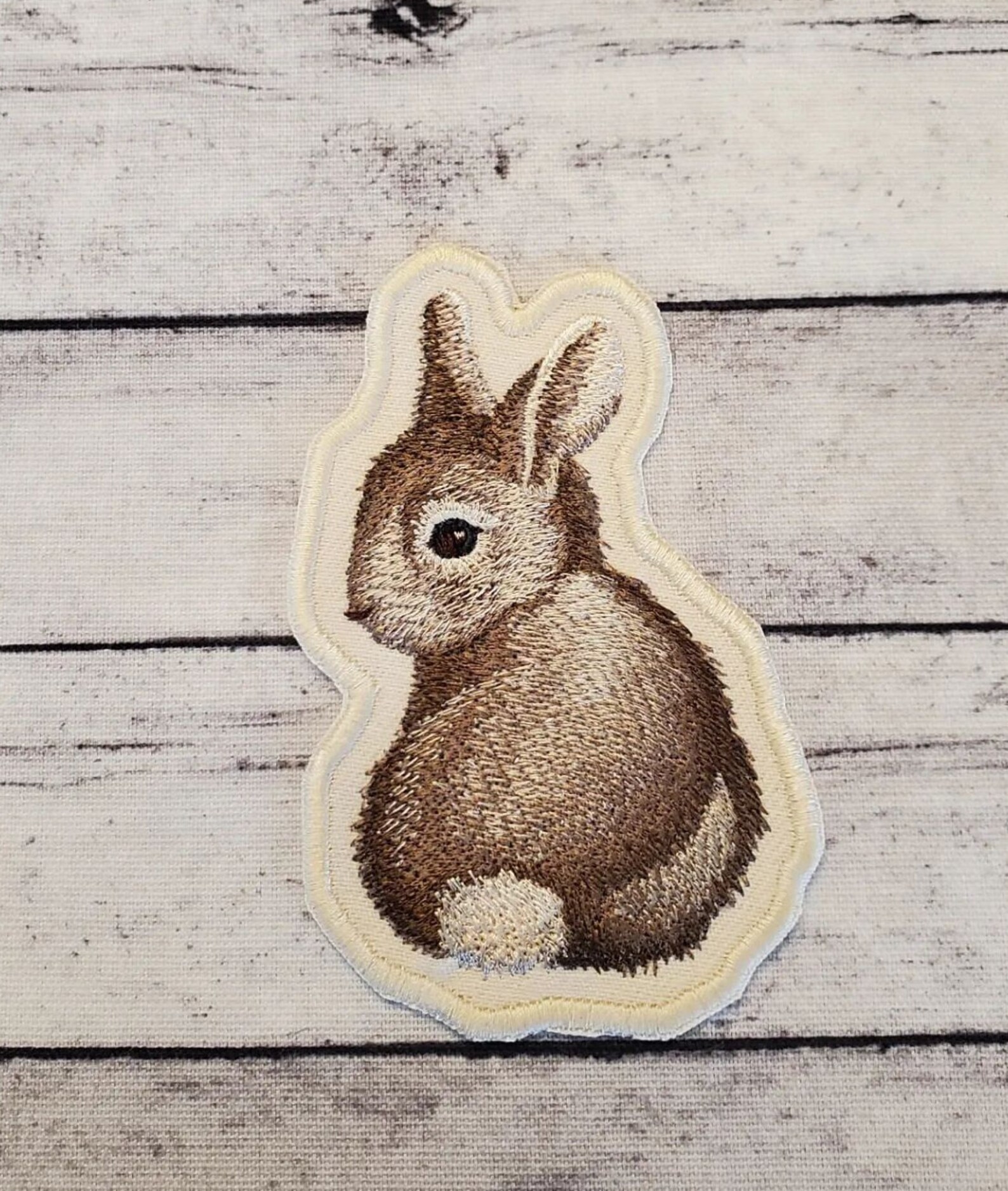 Benny Bunny Iron on Patch Sew on Patch Embroidery Patch - Etsy