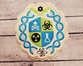 Mad Scientist Patch - Etsy