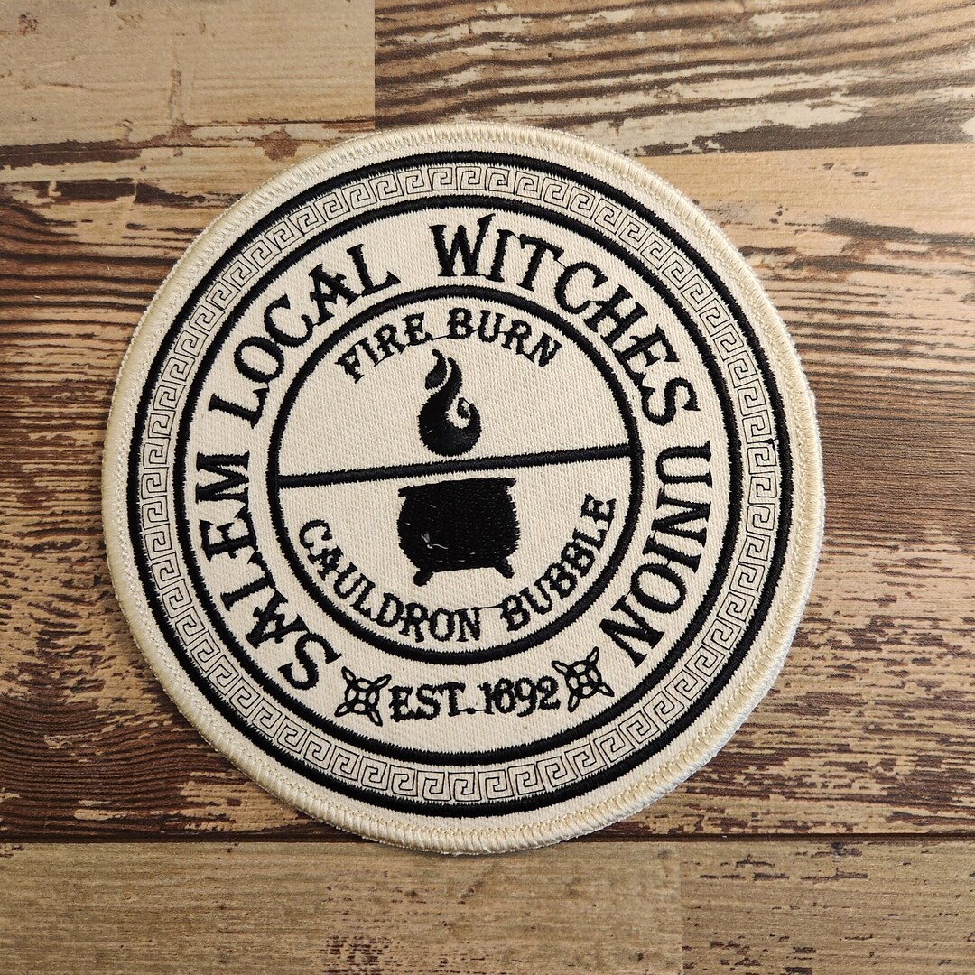 Local Witches Union Patch, Iron on Patch, Sew on Patch, Embroidery ...