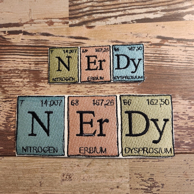 Nerdy Patches - Etsy